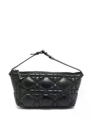 Dior 2022 Medium Travel Nomad Macrocannage Tote Bag - Black