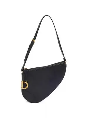 Dior 2012 Saddle Rodeo Tote Bag - Black