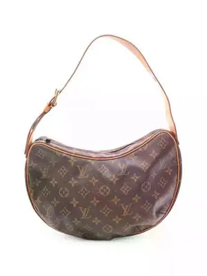 LOUIS VUITTON 2003 Mm Croissant Monogram Shoulder Bag