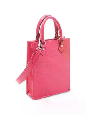 LOUIS VUITTON Petite Sac Plat Epi Handbag - Pink