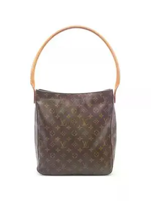 LOUIS VUITTON Looping Monogram Shoulder Bag - Brown