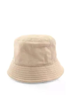 Prada 2010s Logo-embroidered Bucket Hat