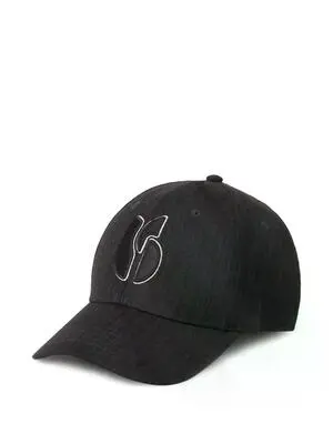 Ba&sh Harow Pinstripe Baseball Cap