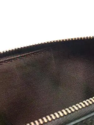 Gucci Pebbled Leather Handbag - Brown