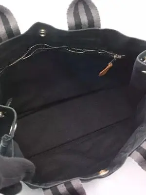 Hermès 2000s Pm Toile Fourre-tout Tote Bag