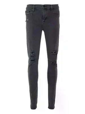 Hudson Jeans Distressed Straight-leg Jeans