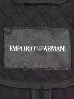Emporio Armani Patterned Zip-up Jacket