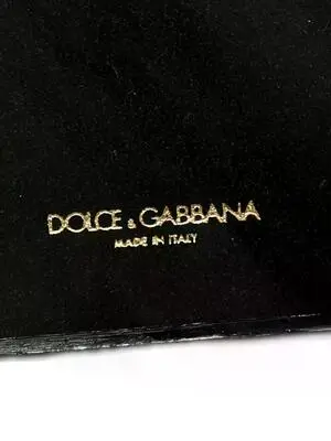 Dolce & Gabbana Embellished Leather Iphone 6 Case