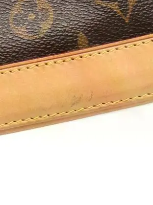 LOUIS VUITTON Monogram Canvas Lockit Handbag - Brown