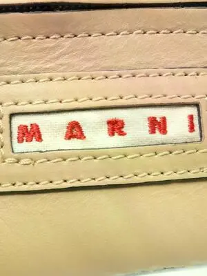 Marni 2010s Pannier Leather Tote Bag