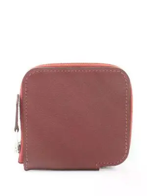 Hermès 2023 Silk'in Coin Purse - Red
