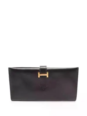 Hermès 1997 Bearn Classic Wallet - Black