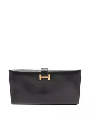 Hermès 1997 Bearn Classic Wallet - Black