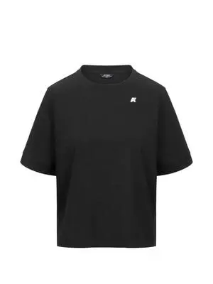 K-WAY Selune Logo-patch Boxy-fit T-shirt
