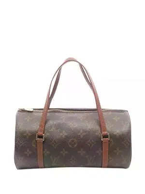 LOUIS VUITTON 2001 26 Papillon Monogram Handbag - Brown
