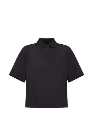 Herno Short-sleeved Polo Shirt - Black