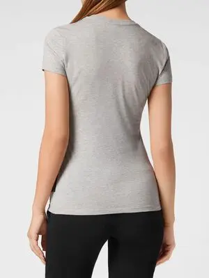 PLEIN SPORT Slim Fit Jersey T-shirt With Contrast Logo