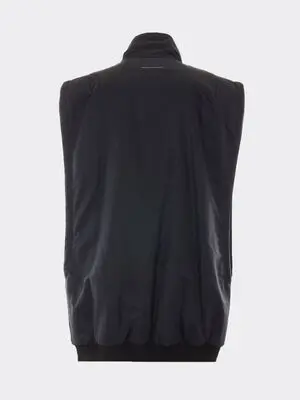 MAISON MARGIELA Technical Nylon Vest With High Neck And Zip Closure