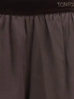 TOM FORD Tailored Trousers - Coffee