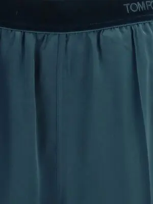 TOM FORD Tailored Trousers - Turquoise