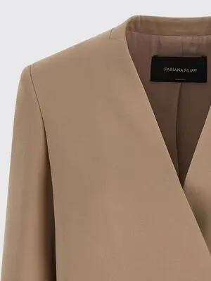 Fabiana Filippi Jacket Colour - Coffee