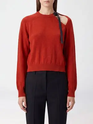 FERRAGAMO Jumper Colour - Brick Red