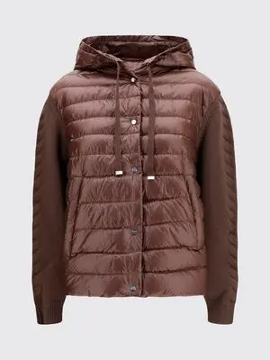 Herno Short Waterproof Nylon Down Jacket With Hood And Ribbed Cuffs