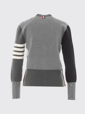 Thom Browne Slim Fit 4-bar Cotton Cardigan - Grey