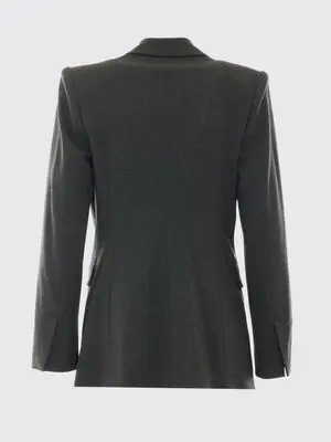 Pinko Double-breasted Viscose-blend Blazer With Peak Lapels