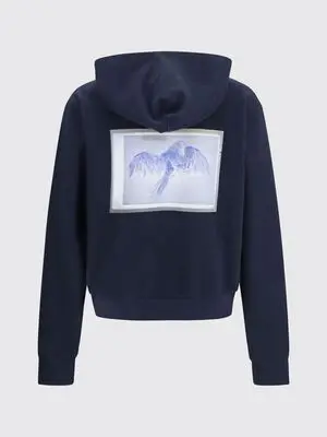 MAISON MARGIELA Graphic Print Cotton Hoodie