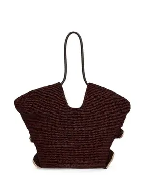 Zimmermann Goldentime Medium Rafia Tote