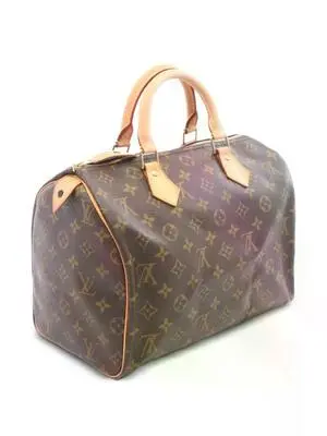 LOUIS VUITTON Monogram Speedy Tote Bag