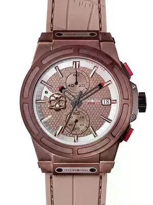 HYDROGEN Otto 44mm Chronograph Watch - Brown
