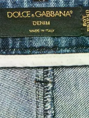 Dolce & Gabbana 2024 Distressed-effect Jeans