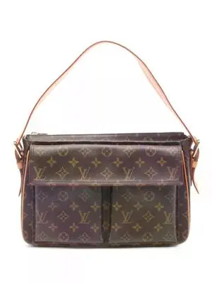 LOUIS VUITTON 2004 Vivacite Monogram Gm Tote Bag - Brown