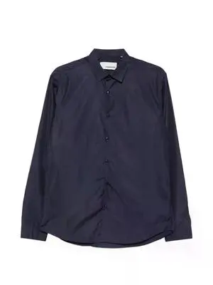 COSTUMEIN Long-sleeve Button-down Shirt - Blue