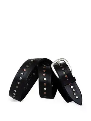 Orciani Studded Leather Belt