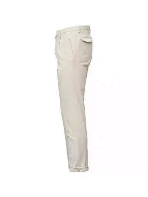 BRIGLIA 1949 Pleated Corduroy Trousers