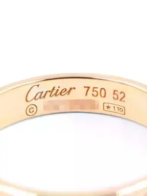 Cartier 18kt Rose Gold Love Ring