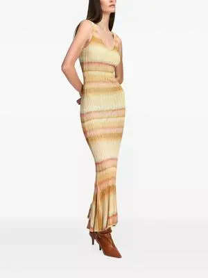 Cinq À Sept Edie Stripe-pattern Maxi Dress