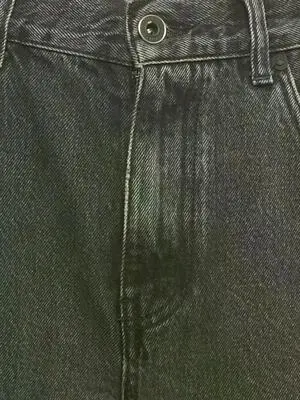 Off-White Faded Raw-cut Jeans