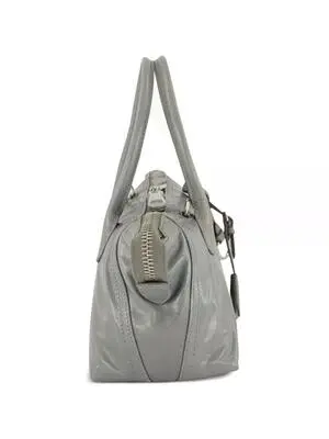 Miu Miu Logo-embossed Leather Shoulder Bag