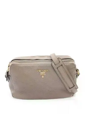 Prada 2000s Logo-plaque Shoulder Bag