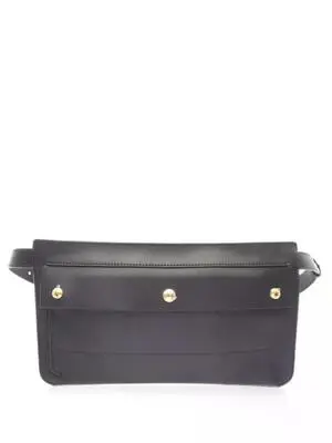 Burberry Leather Belt Bag - Black