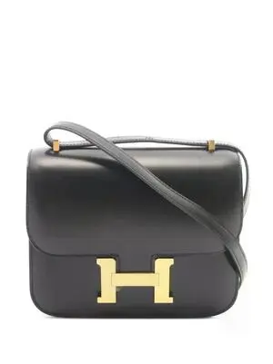 Hermès 2024 Constance 3 Mini Shoulder Bag - Black