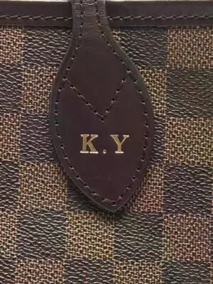 LOUIS VUITTON 2016 Mm Neverfull Damier Ebene Tote Bag