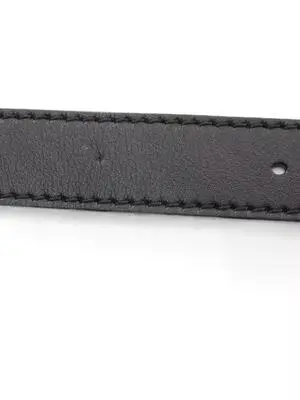 Dior 2010s Logo-buckle Leather Belt