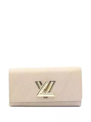 LOUIS VUITTON Twist Epi Carré Bi-fold Wallet - Neutrals