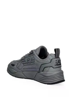 EA7 Logo-patch Panelled Sneakers
