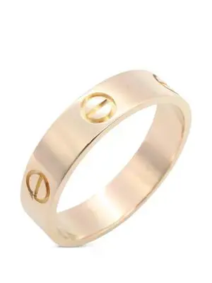Cartier 18k Rose Gold Love Ring - Pink